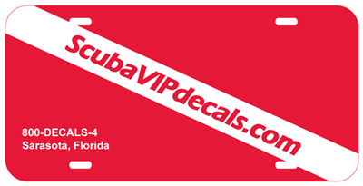 Scuba Tank VIP Decals, Tank Wraps, & Dive Shop Promo Items